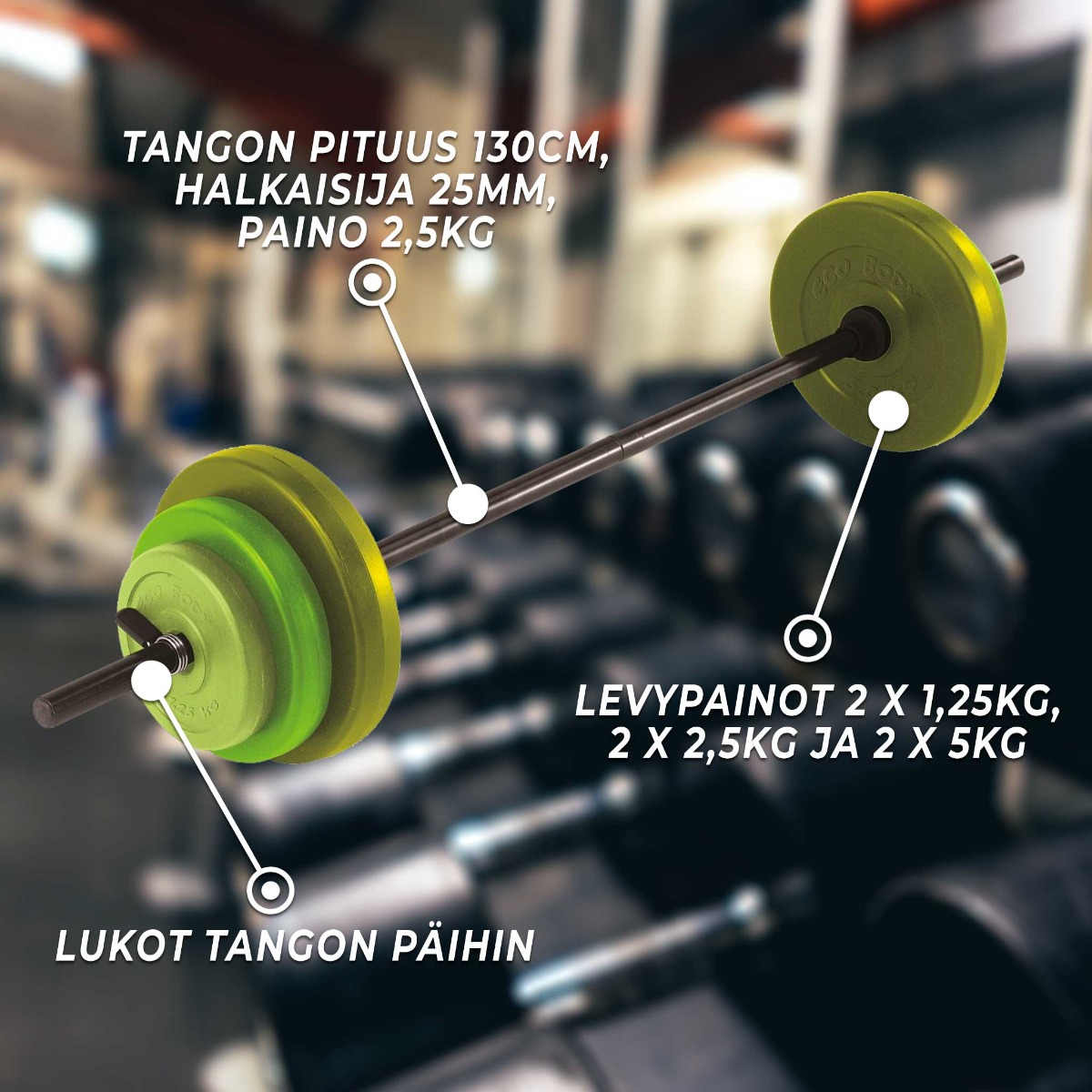 Eco Body Pump Komplekt 20kg - €49.90